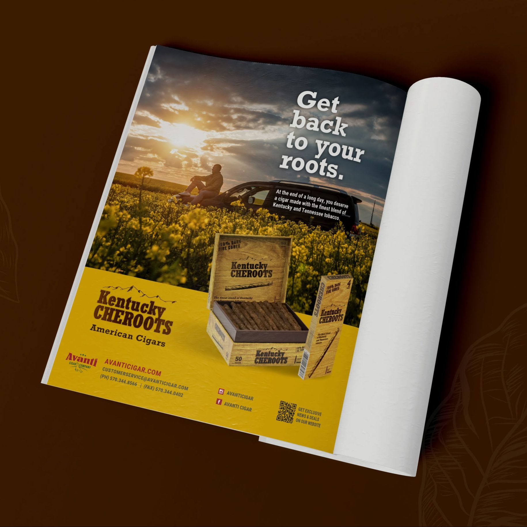 Kentucky Cheroots Rebrand | Posture Interactive