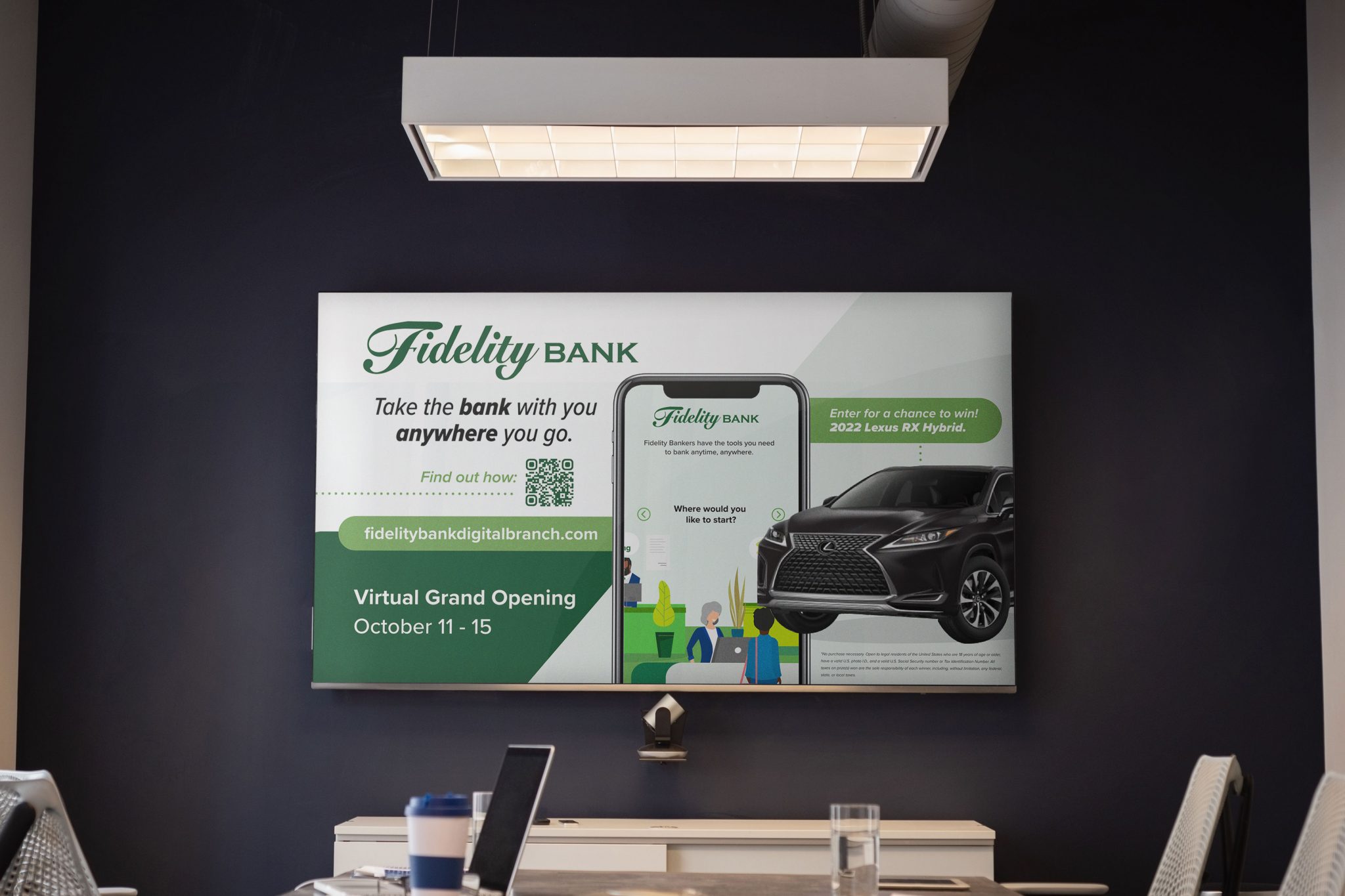Fidelity Bank Digital Branch | Posture Interactive